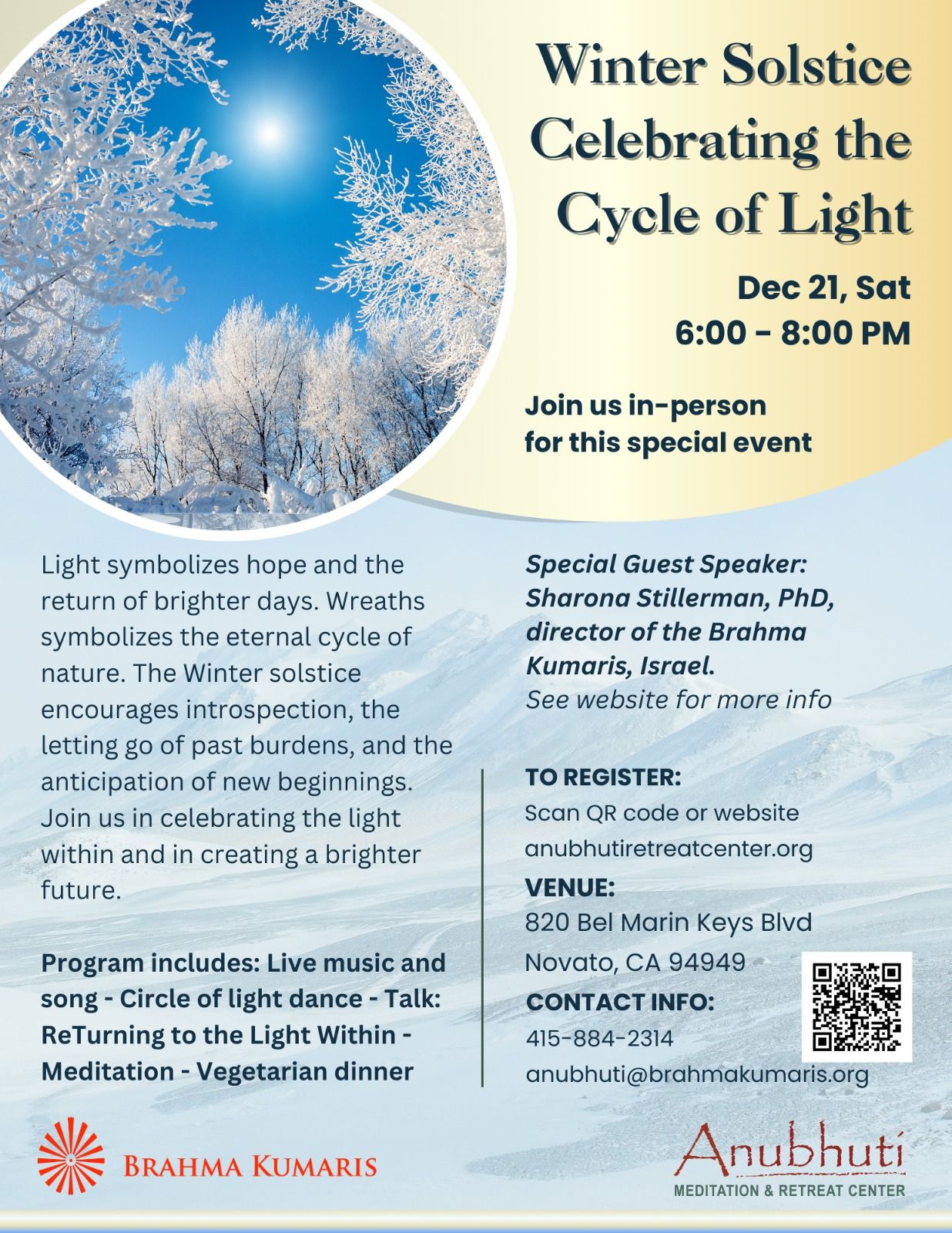 Winter Solstice - Celebrating the Cycle of Light